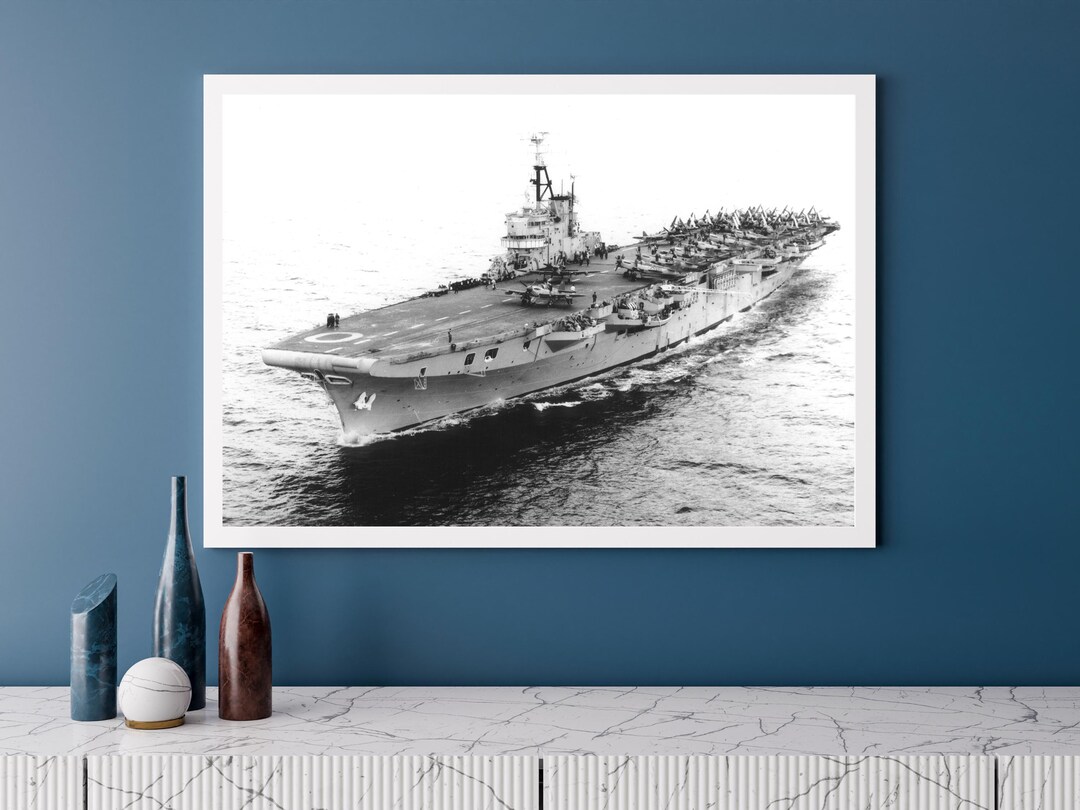 HMS Ocean (R68) Colossus Class Aircraft Carrier | Photo Print ...