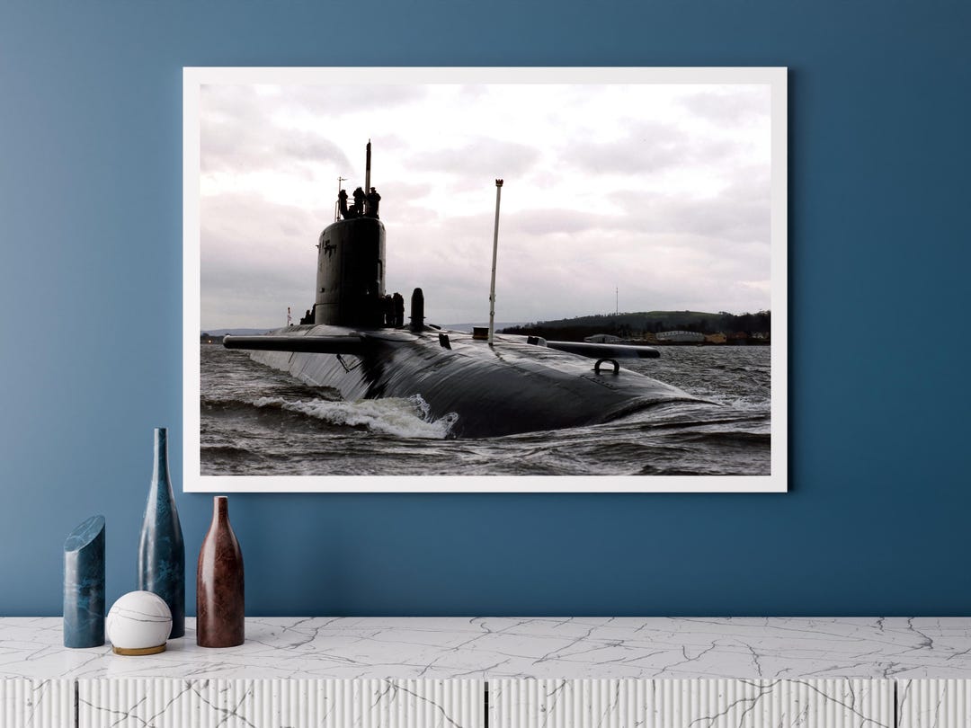 HMS Renown (S26) Resolution Class Submarine | Photo Print | Military | Royal Navy | Wall Art ...