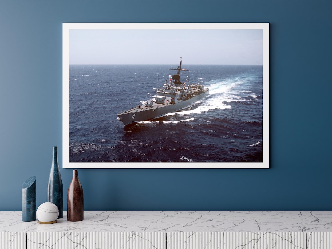 USS Talbot (FFG-4) Brooke Class Frigate | Photo Print | Military | US ...
