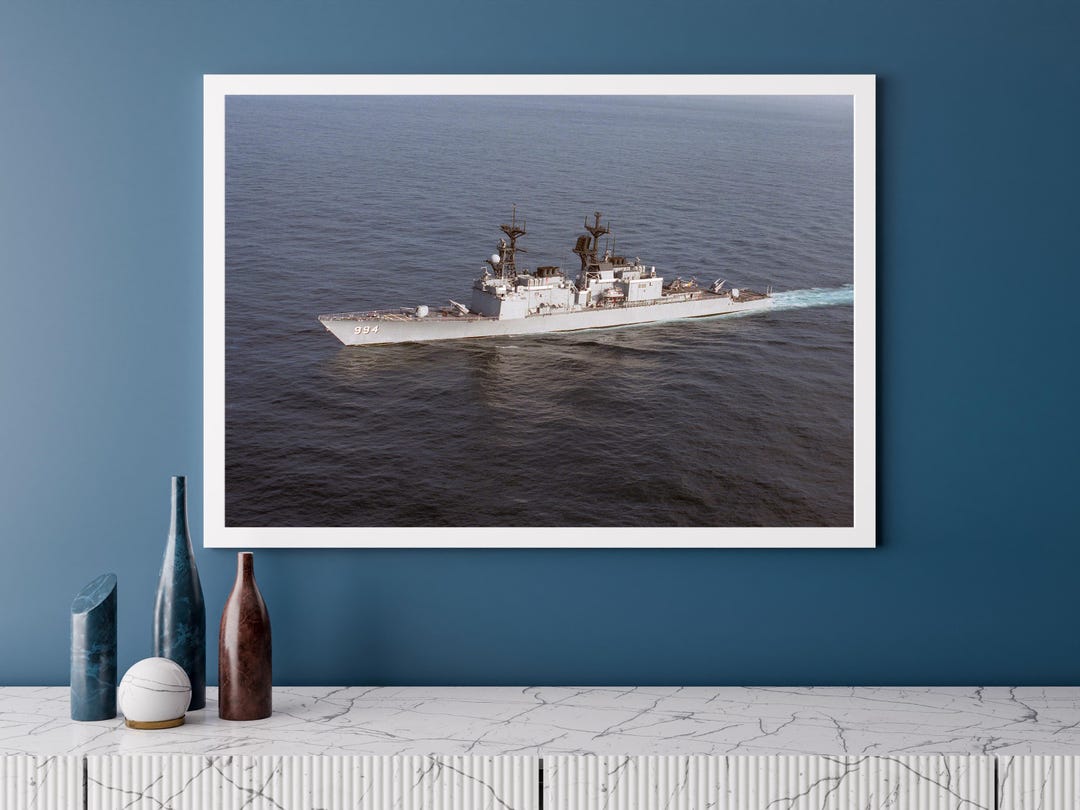 USS Callaghan (DDG-994) Kidd Class Destroyer | Photo Print | Military ...