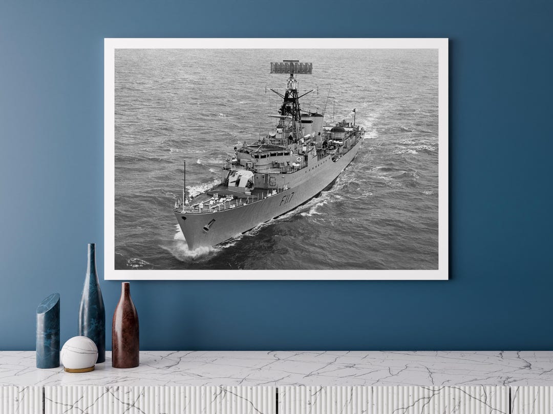 HMS Ashanti Frigate Photo Print: Royal Navy Warship Wall Art - Etsy ...