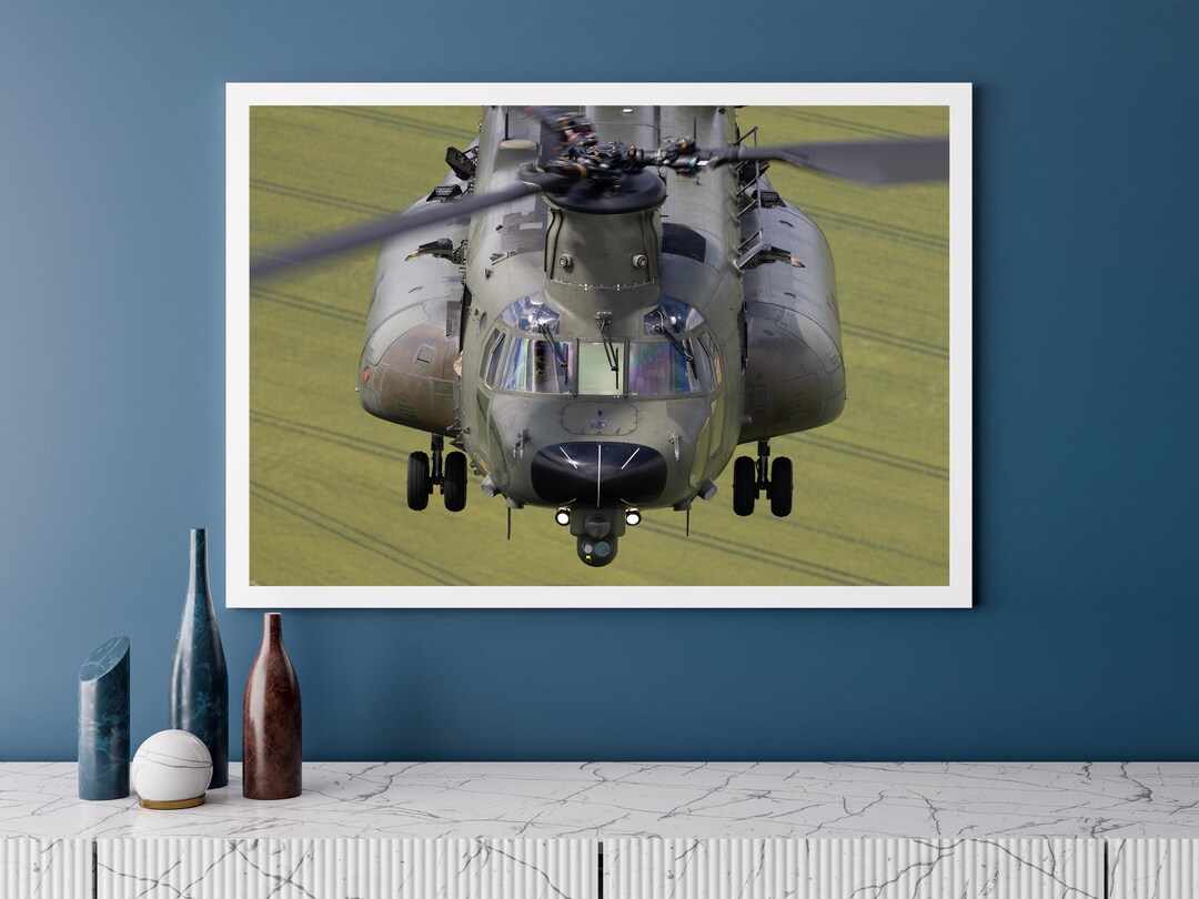 RAF Chinook Closeup | Photo Print | Military | Helicopters | Royal Air ...
