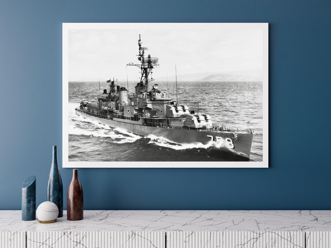 USS Strong (DD-758) Allen M. Sumner Class Destroyer | Photo Print ...