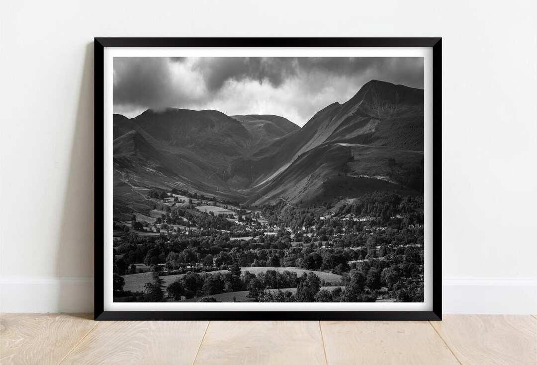 Keswick Lake District National Park Cumbria Limited Edition Print ...
