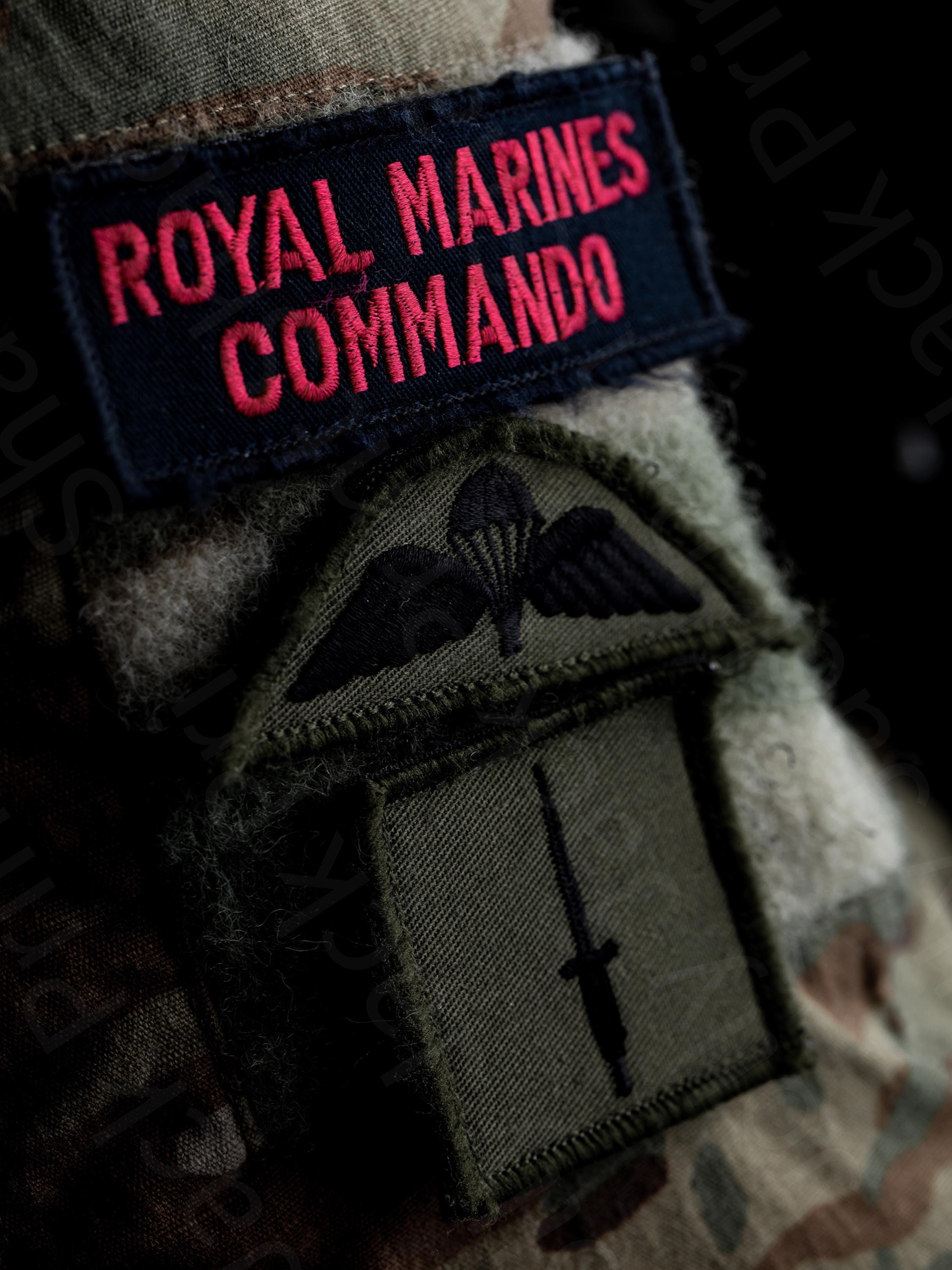 Royal Marines Commando Badges or Patches Photo Print: Military ...