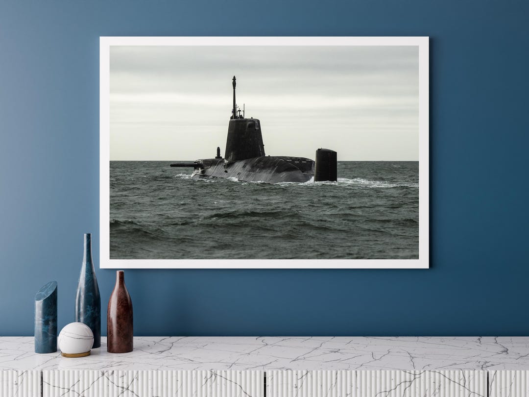 HMS Anson (S123) Astute Class Submarine | Photo Print | Military ...