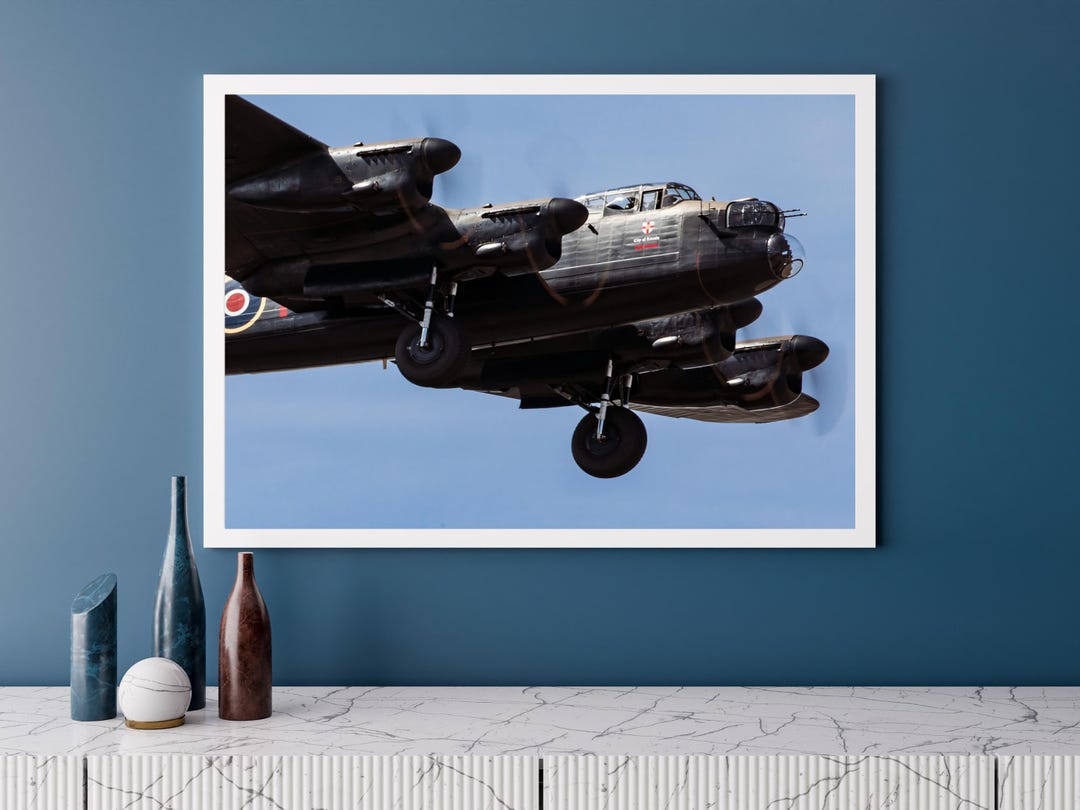 RAF Lancaster Cockpit | Photo Print | Military | Aircraft | Royal Air ...
