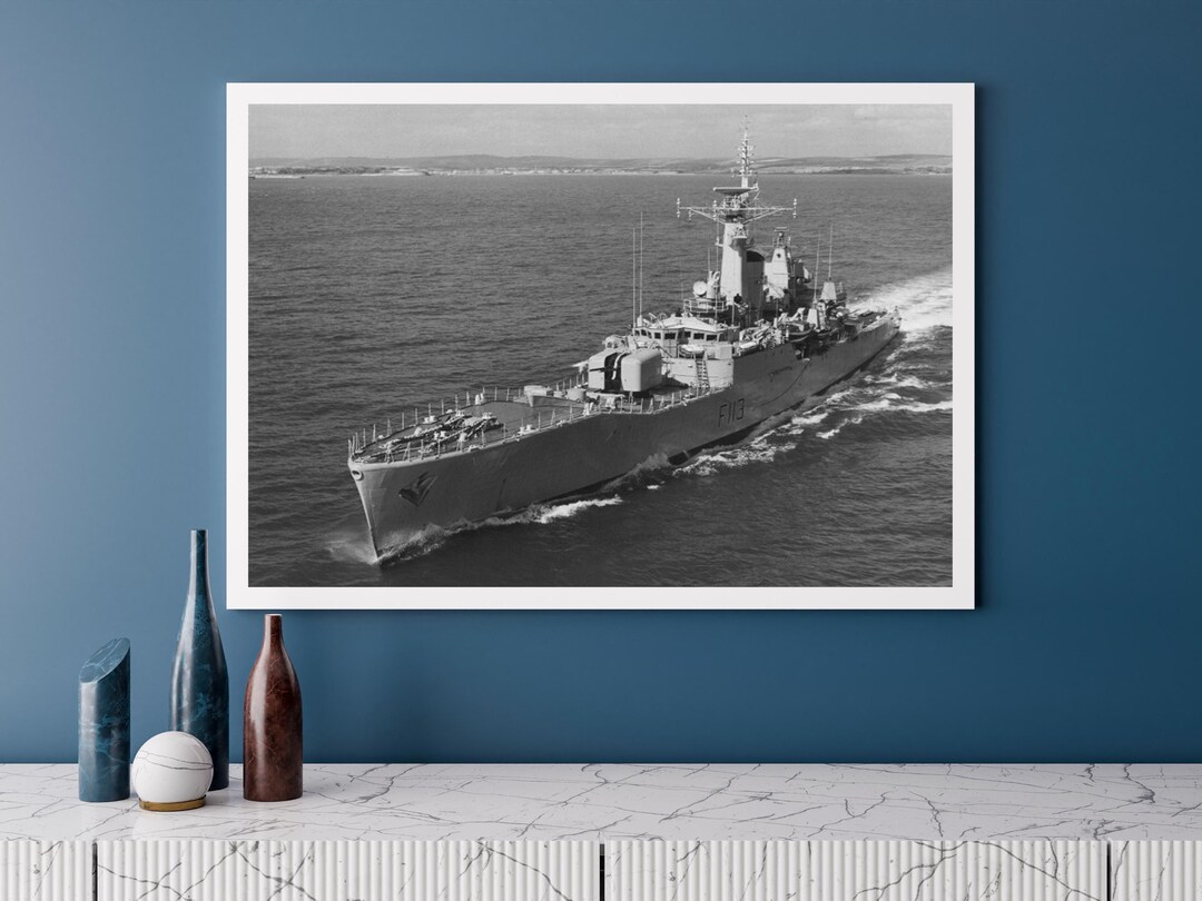 HMS Falmouth Frigate Photo Print: Royal Navy Warship Art - Etsy UK