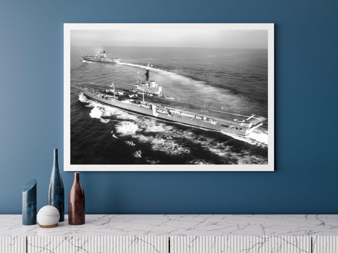 HMS Centaur (R06) Centaur Class Light Carrier | Photo Print | Military ...