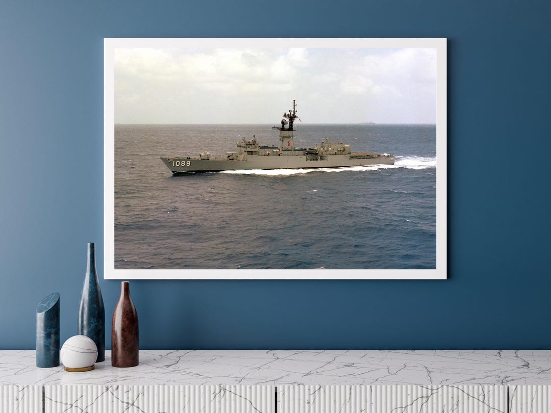USS Barbey (FF-1088) Knox Class Frigate | Photo Print | Military | US ...