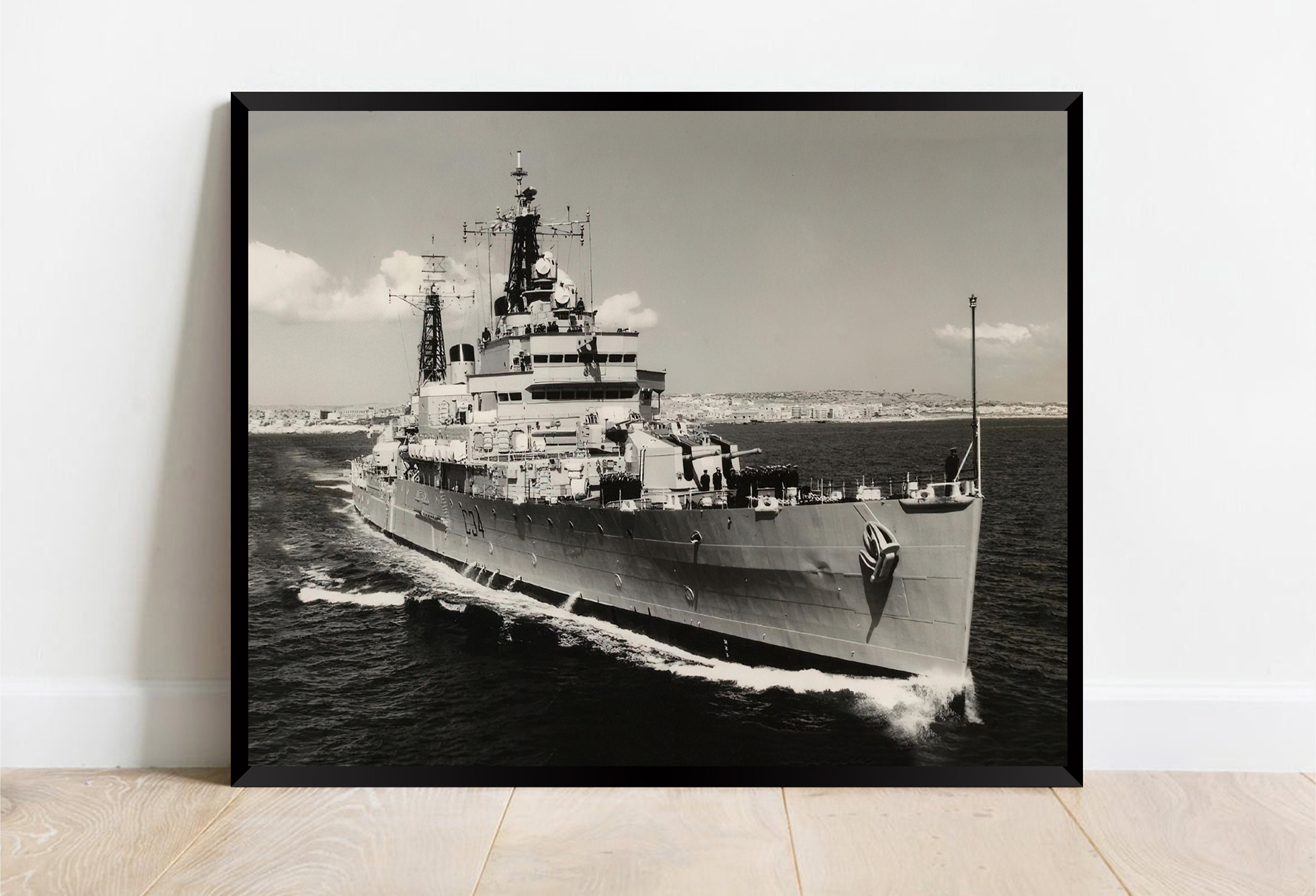 HMS Lion C34 Warship Photo Royal Navy Print Navy Photos - Etsy UK