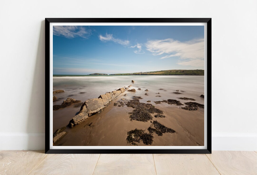 Poppit Sands Beach Pembrokeshire Wales Limited Edition Print ...