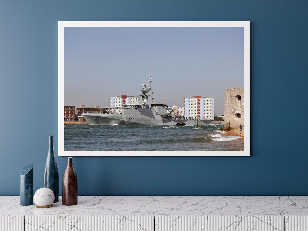 HMS Spey (P234) River Class Patrol Vessel Leaves Portsmouth | Photo ...