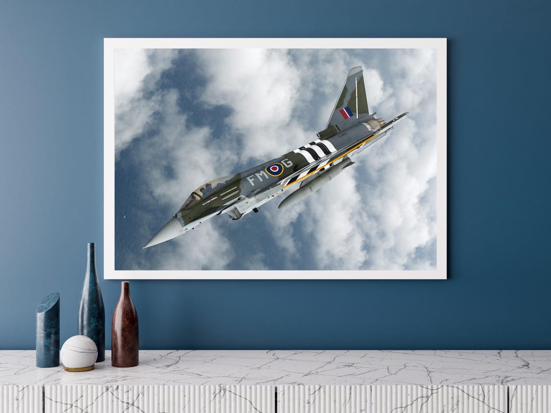 RAF Typhoon Jet | Photo Print | Military | Aircraft | Royal Air Force ...