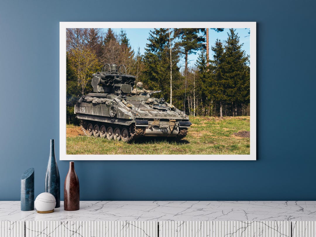 Stormer Combat Vehicle Photo Print Military Vehicle British Army ...