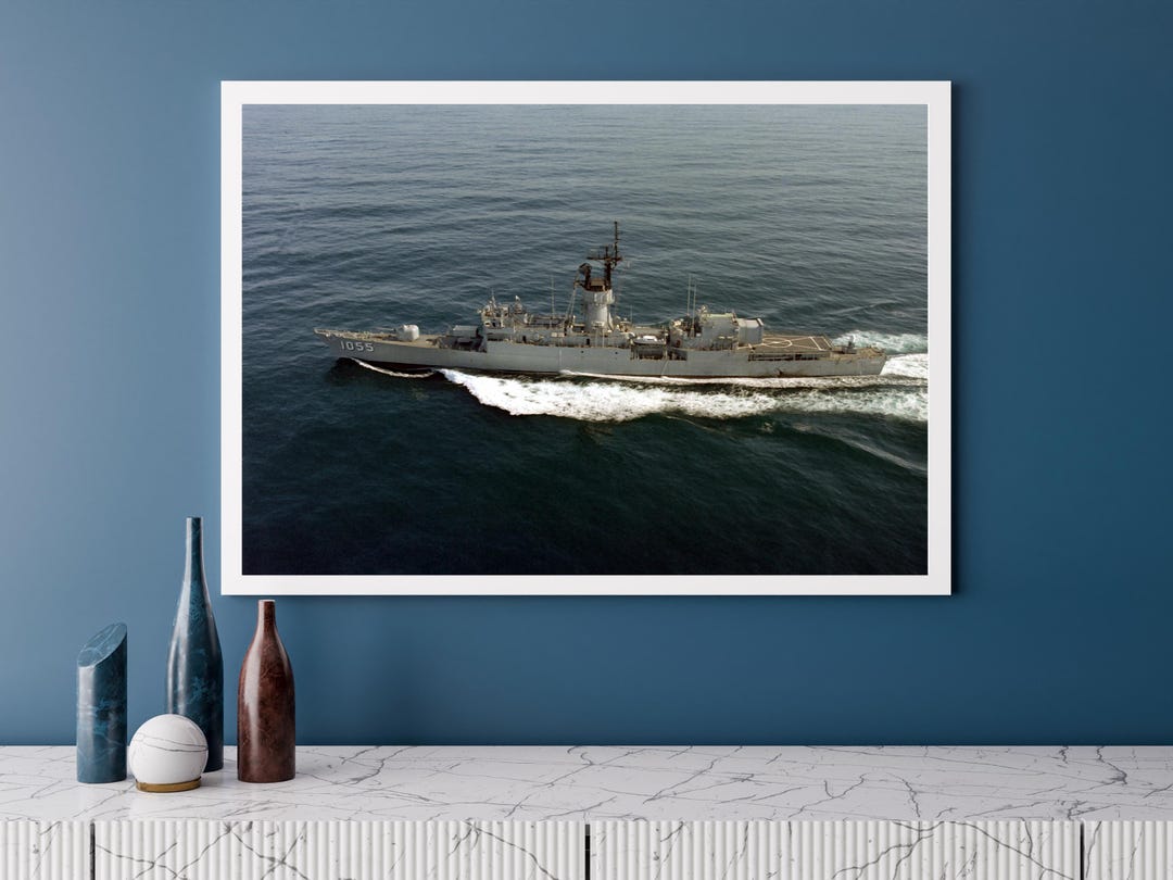 USS Hepburn (FF-1055) Knox Class Frigate | Photo Print | Military | US ...