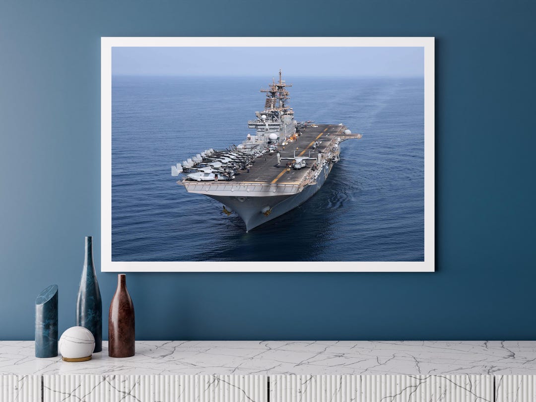USS Kearsarge (LHD-3) Wasp Class Amphibious Assault Ship | Photo Print ...