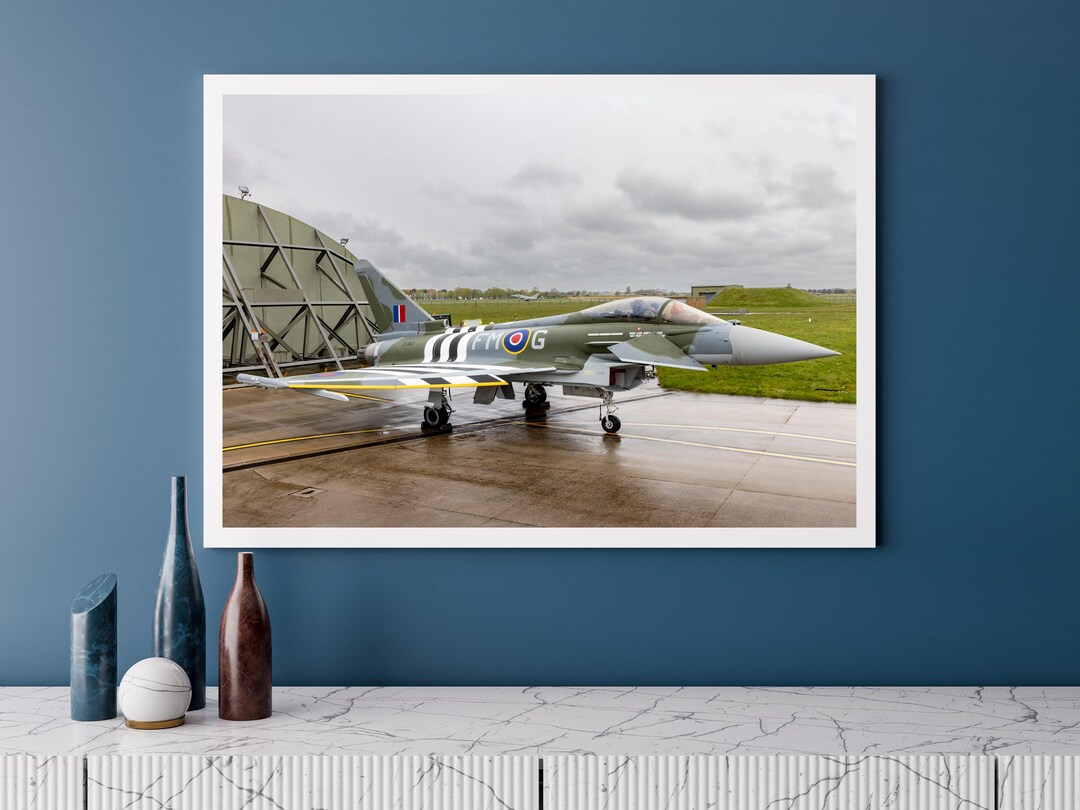 RAF Typhoon Display Team Jet Photo Print: Military Aviation Wall Art - Etsy