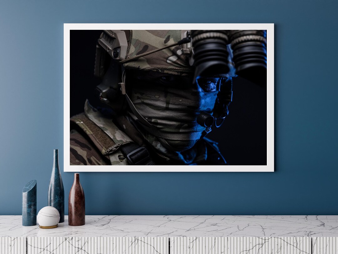 Royal Marines Commando Closeup | Photo Print | Military | Commando ...