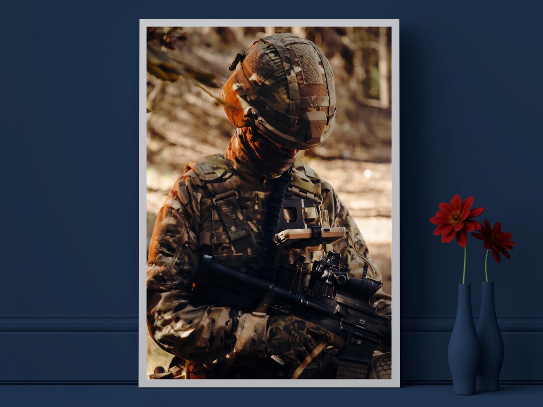 British Army Soldiers Portrait | Photo Print | Military | British Army ...