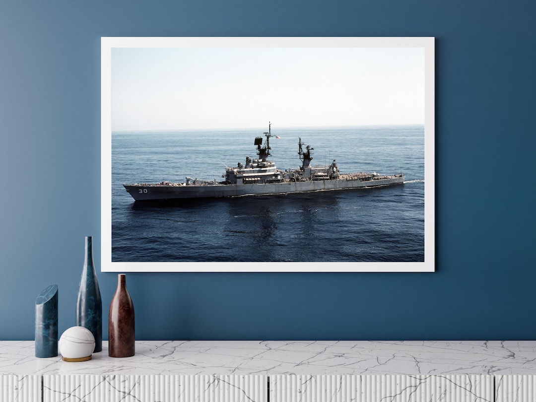 USS Horne (CG-30) Belknap Class Cruiser | Photo Print | Military | US ...