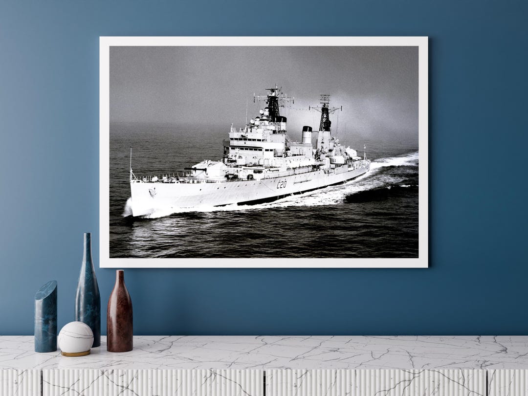 HMS Tiger (C20) Tiger Class Cruiser | Photo Print | Military | Royal ...
