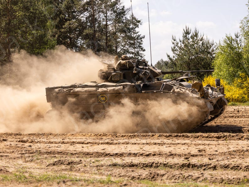 Warrior Infantry Fighting Vehicle Photo Print: British Army Photography ...