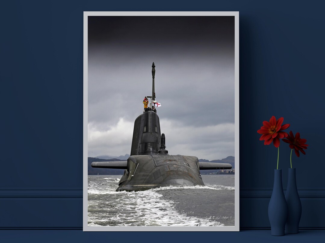 HMS Astute S119 Astute Class Submarine Photo Print Military Royal Navy ...
