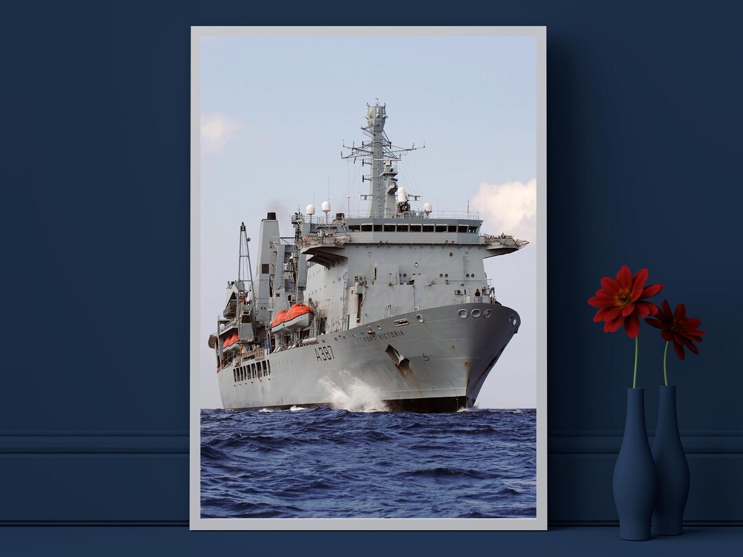 RFA Fort Victoria (A387) Fort-class Ship | Photo Print | Military ...