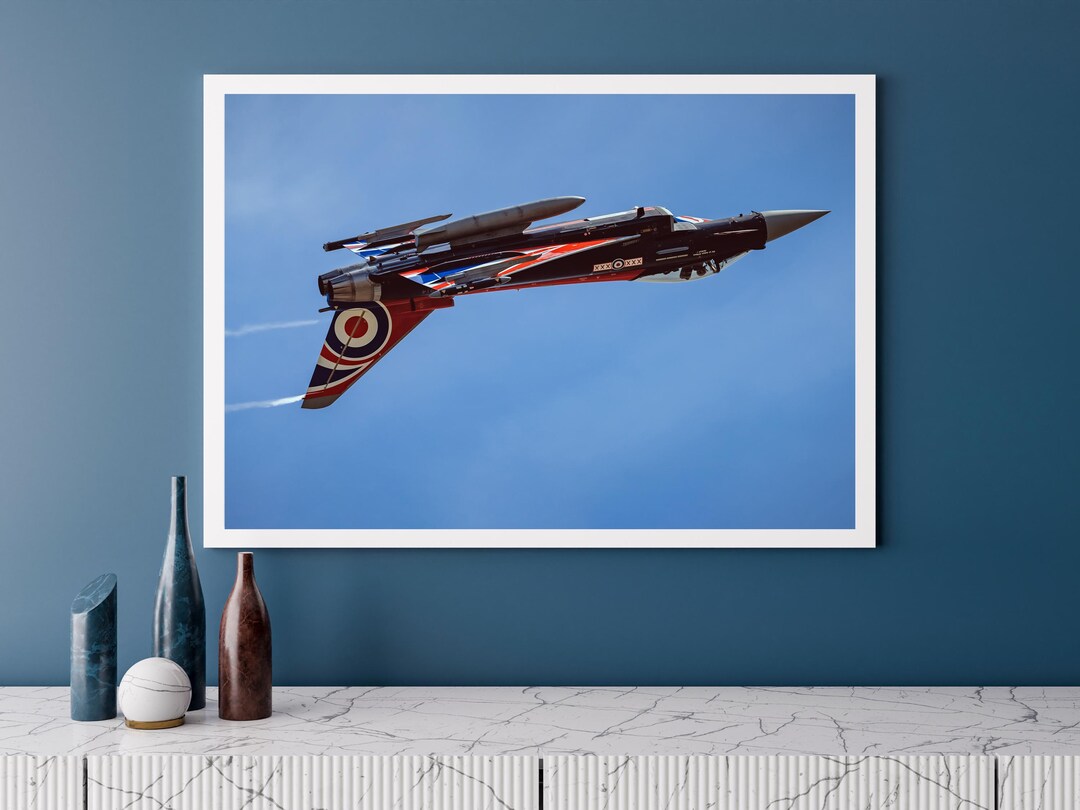 RAF Typhoon Inverted | Photo Print | Military | Aircraft | Royal Air ...