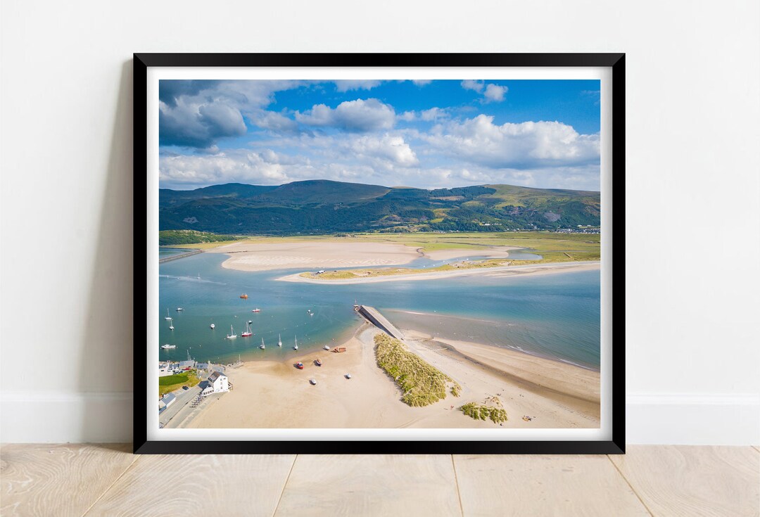 Barmouth Beach Traeth Abermaw Beach Snowdonia Wales Limited Edition ...