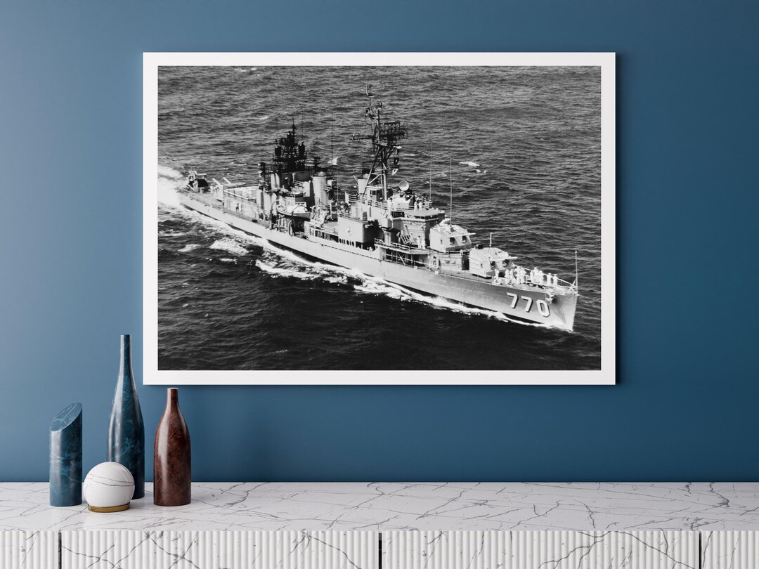 USS Lowry (DD-770) Allen M. Sumner Class Destroyer | Photo Print ...