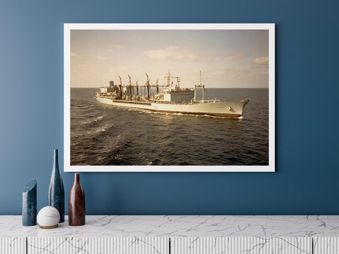 RFA Olmeda (A124) Ol Class Tanker | Photo Print | Military | Royal ...