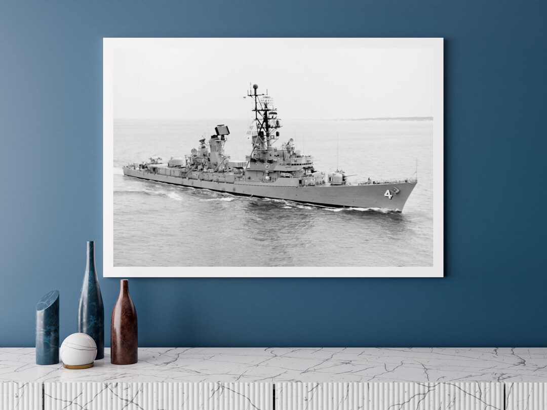 USS Lawrence (DDG-4) Charles F. Adams Class Destroyer | Photo Print ...