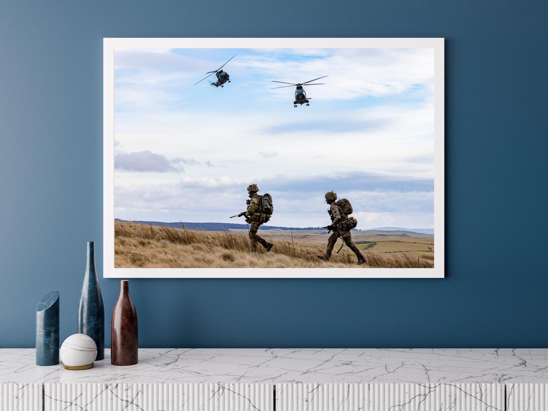 RAF Puma Helicopters Photo Print: Military Aviation Wall Art - Etsy