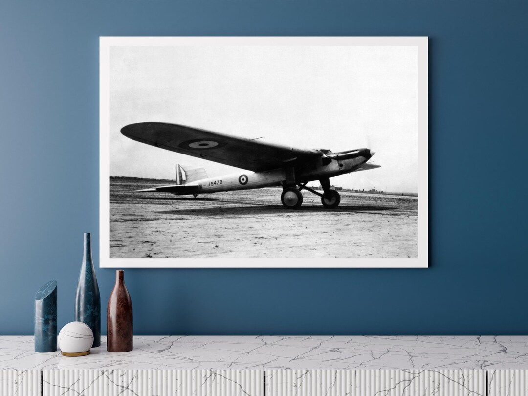 RAF Fairey Long Range Monoplane 1929 | Photo Print | Military ...