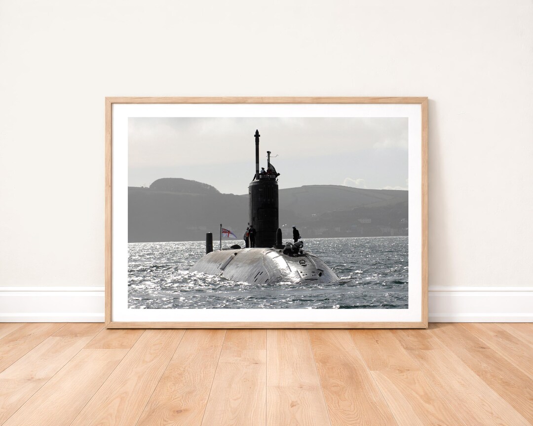 HMS Triumph Trafalgar Class Submarine Photo Print: Royal Navy Wall Art ...