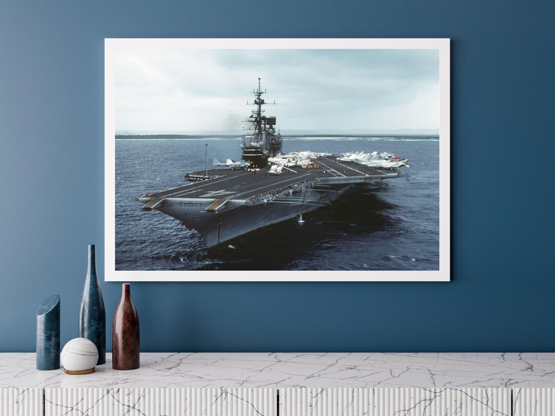 USS Midway (CV-41) Midway Class Aircraft Carrier | Photo Print ...