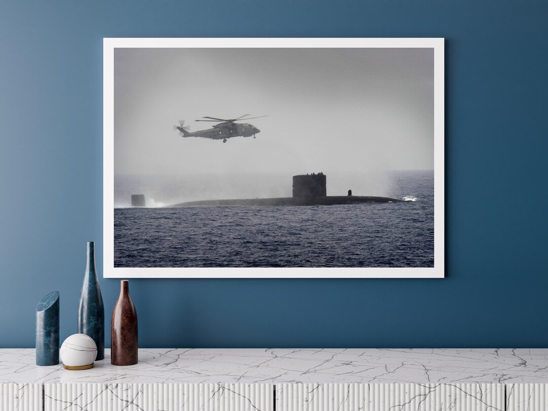 HMS Turbulent (S87) Trafalgar Class Submarine | Photo Print | Military ...