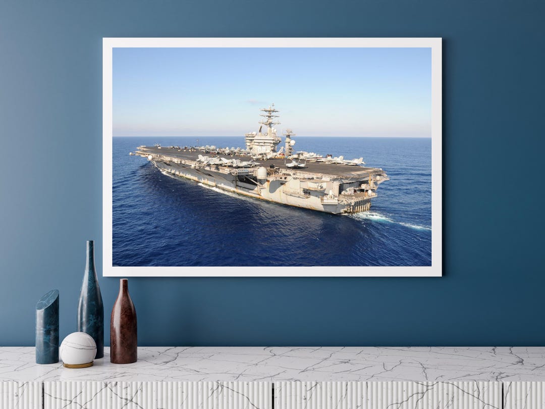 USS Nimitz (CVN-68) Nimitz Class Aircraft Carrier | Photo Print ...