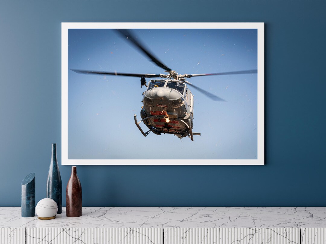 RAF Griffin HA2 Helicopter in Flight | Photo Print | Military ...