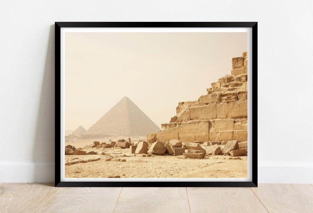Pyramids of Giza Egypt Limited Edition Print Landscape Photography Fine ...