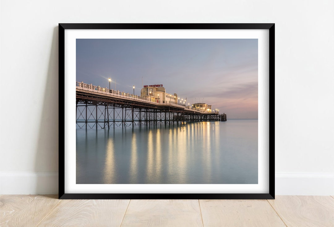 Worthing Pier and Beach West Sussex Limited Edition Prints Photography ...