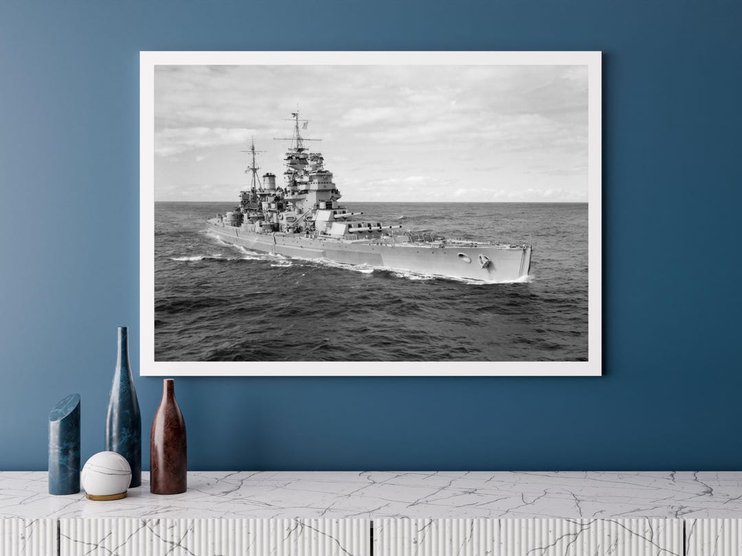 HMS Duke of York (17) George V Class Battleship | Photo Print ...