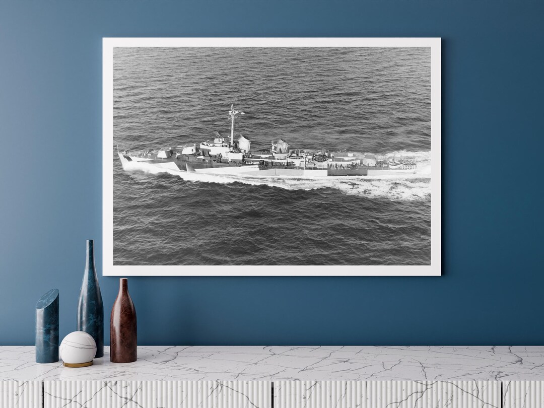 USS Drexler (DD-741) Allen M. Sumner Class Destroyer | Photo Print ...