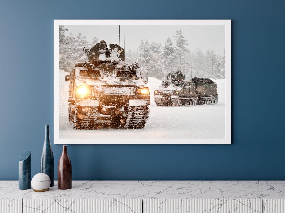 Royal Marines Armoured Support Group Viking | Photo Print | Military ...