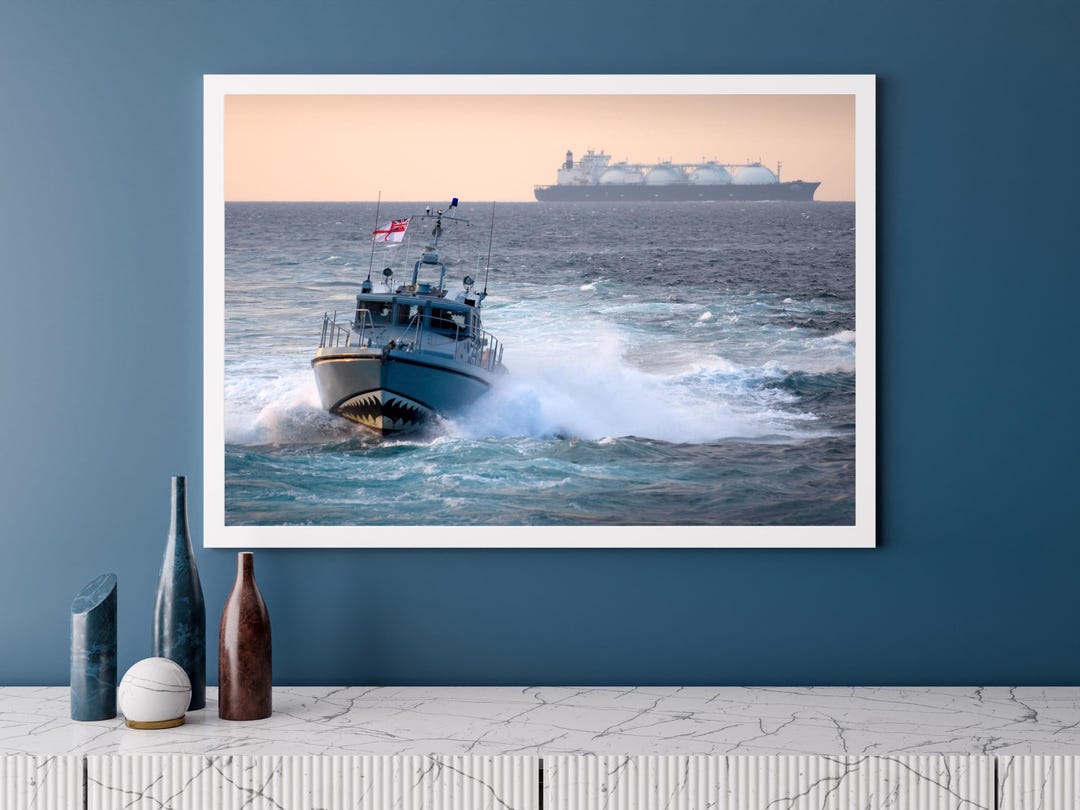 HMS Sabre (P285) Scimitar Class Patrol Vessel Gibraltar | Photo Print ...