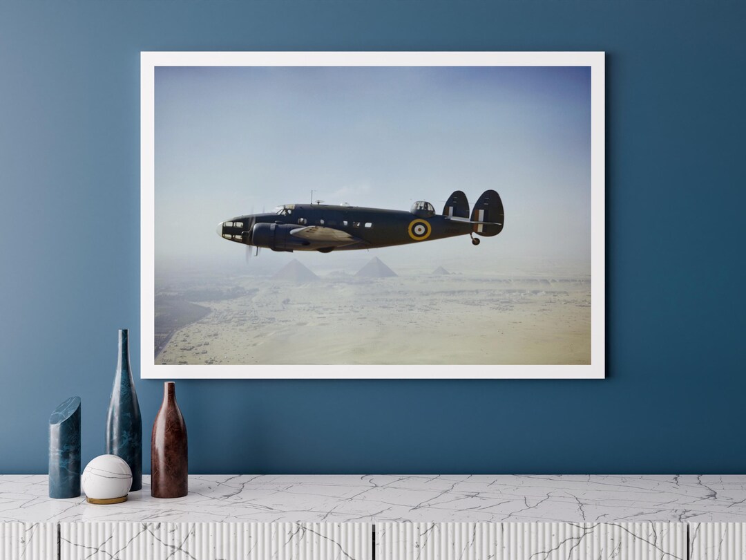 RAF Lockheed Hudson VI in Flight 1942 | Photo Print | Military ...