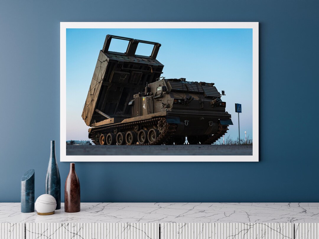 Guided Multiple Launch Rocket System Photo Print Military Vehicle ...