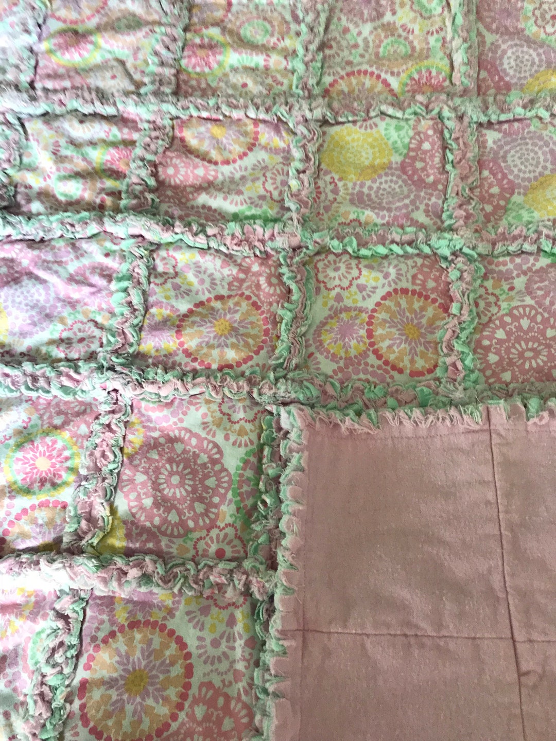 Baby Rag Quilt - Etsy